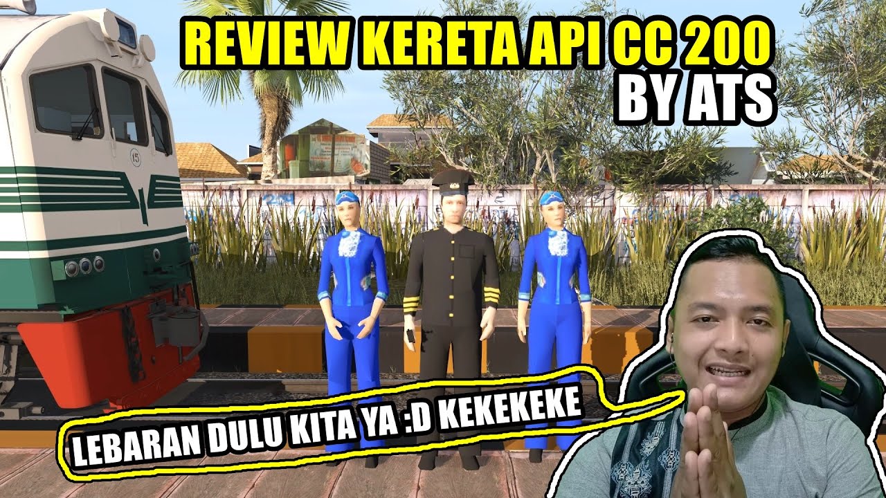 REVIEW KERETA API CC 200 BY ATS PLUS LEBARAN KITA HEHEHE - YouTube