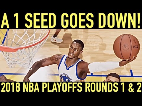 A 1 SEED GOES DOWN IN THE FIRST ROUND | 2018 NBA PLAYOFFS | Ep. 324 ...