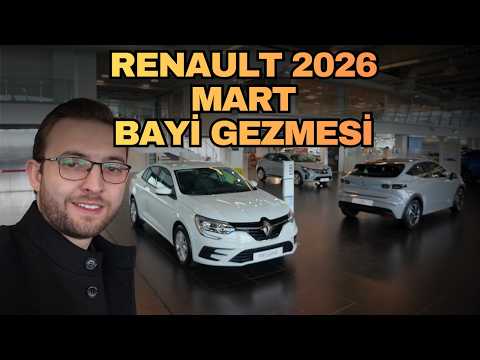 Renault Mart 2026 Bayi Gezmesi | Clio, Megane, Austral, Duster Fiyatları ve Tüm Modeller!