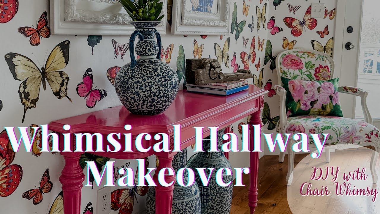 Whimsical Hallway Makeover - YouTube
