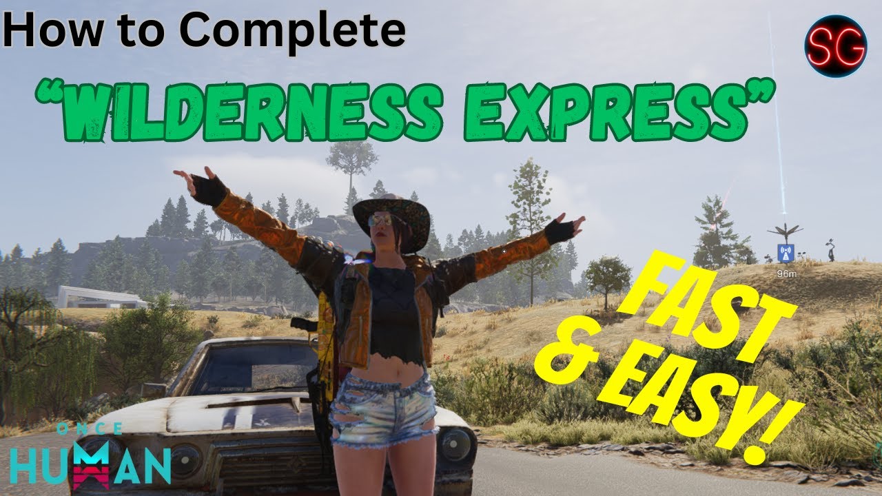 Once Human How to Complete Wilderness Express FAST & EASY! - YouTube