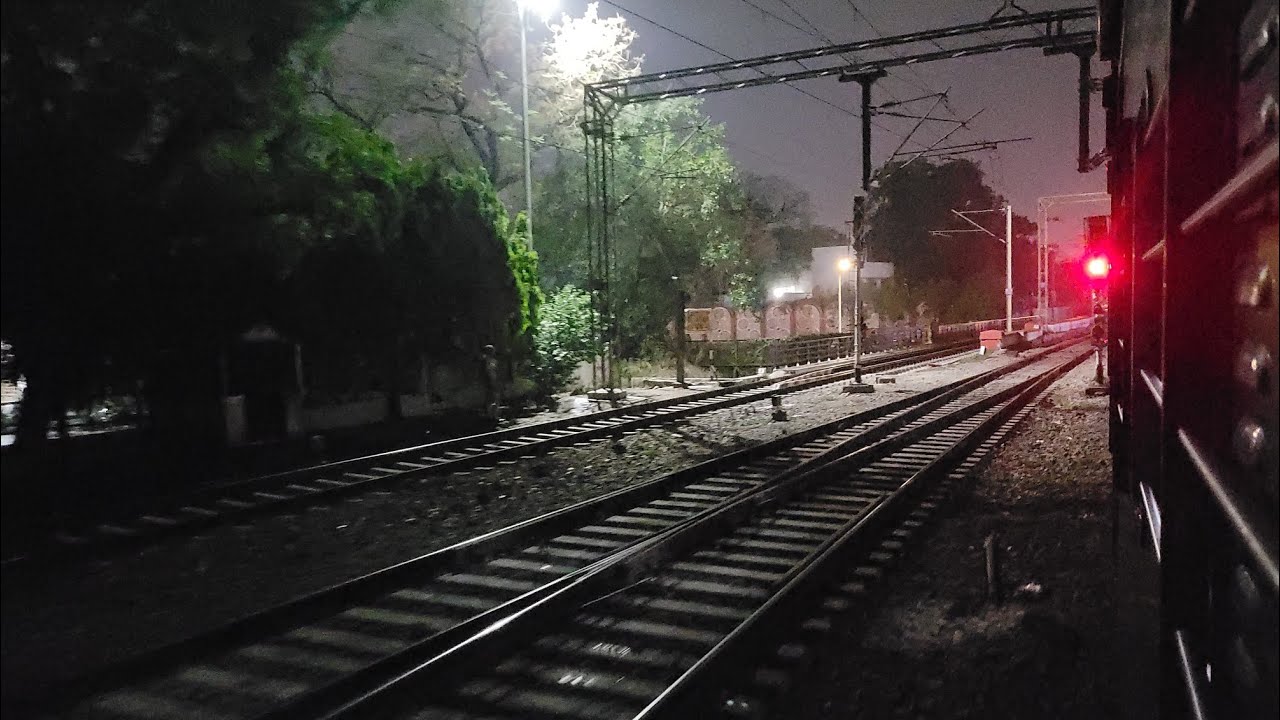 20806 AP Exp departs Agra Cantt. #railway #trainlover #train #railive # ...