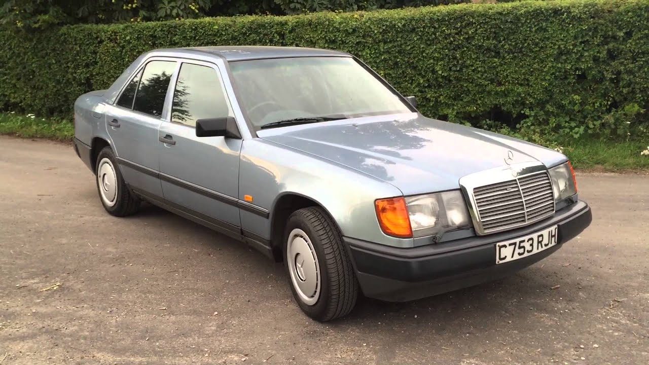 Mercedes W124 200 1986 walk around - one owner - Bradley James Classics ...