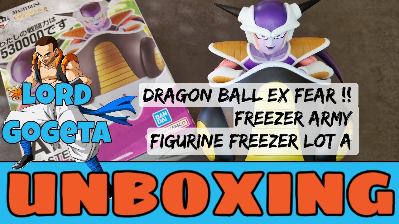 ICHIBAN KUJI DRAGON BALL EX FEAR FREEZER ARMY – FIGURINE FREEZER LOT A ...