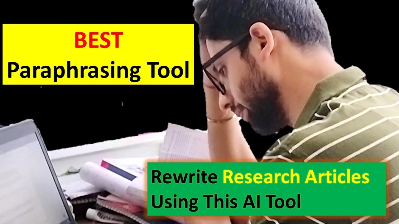 Best Article Rewriting Tool | AI-Based Paraphraser | Dr. Aman - YouTube