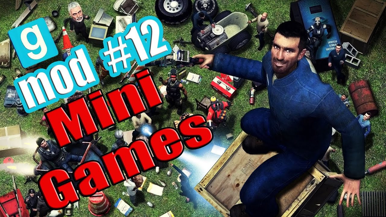 Garry's Mod #12 MINI-GAMES - YouTube