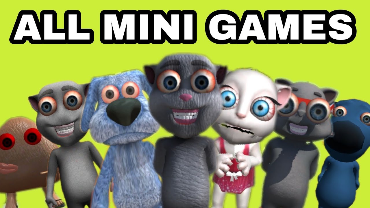 All Mini Games | Talking Juan Maria Pablo Joe Pablo 2 Juan 2 Peu RTX ...