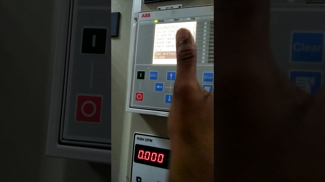 ABB 11kv Outgoing Feeder Configuration - YouTube