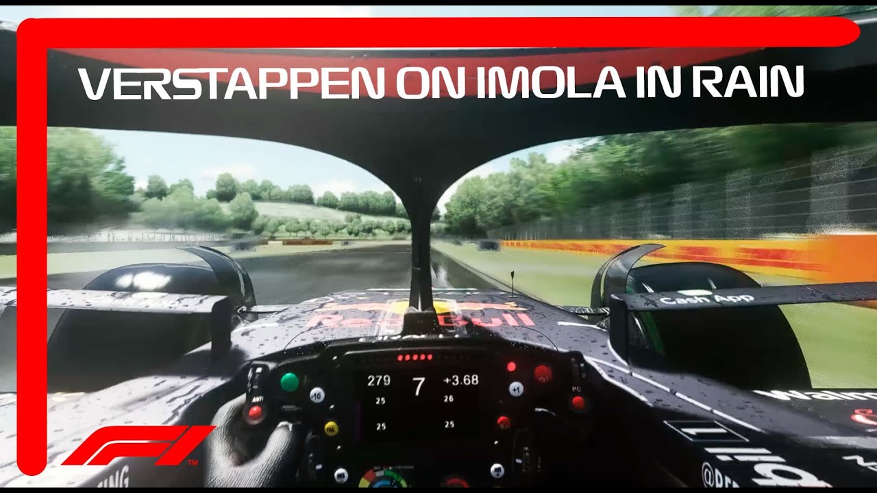 Verstappen RB18 Imola in rain - Assetto corsa - YouTube