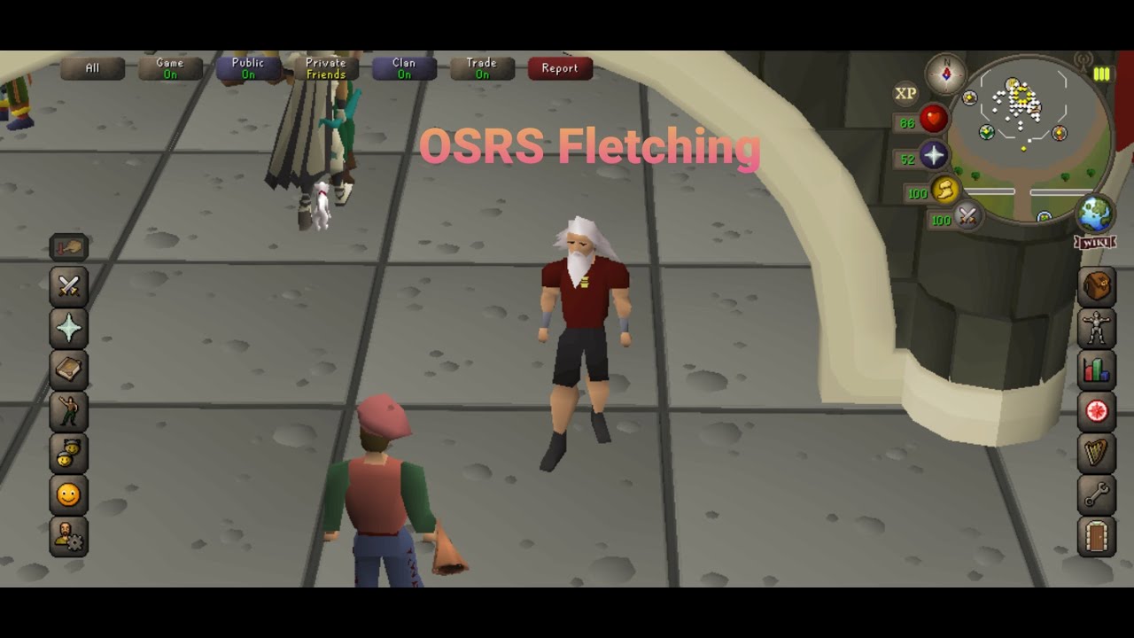 OSRS Mobile How to Train Fletching With Autoclicker - YouTube