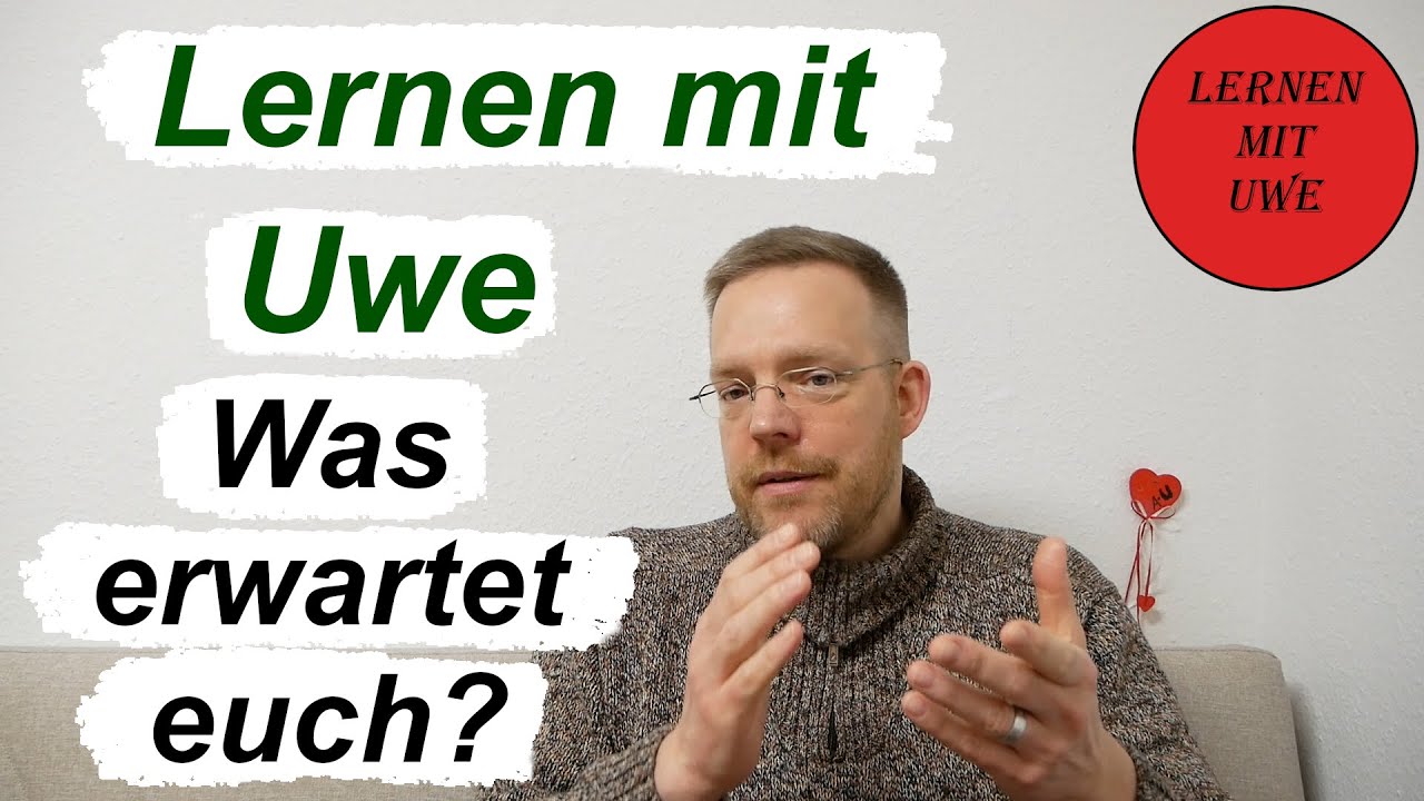 Was erwartet euch bei „Lernen mit Uwe“? - YouTube