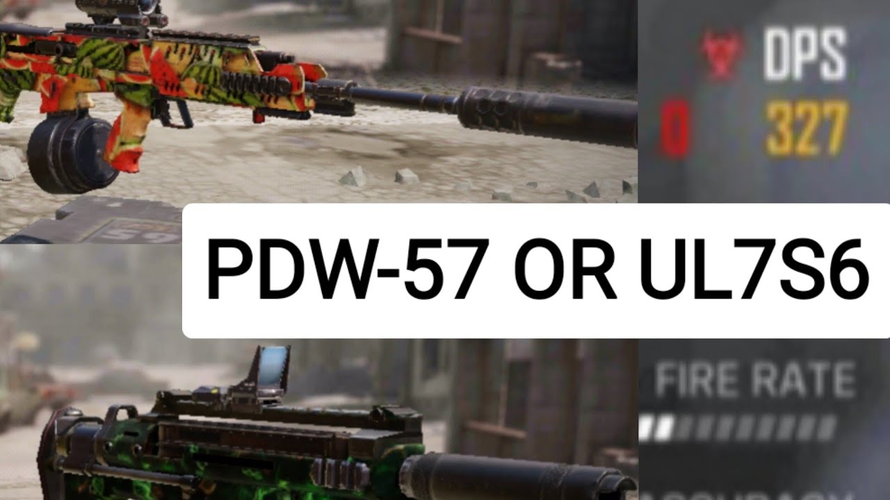 CALL OF DUTY PDW-57 or UL736 - YouTube