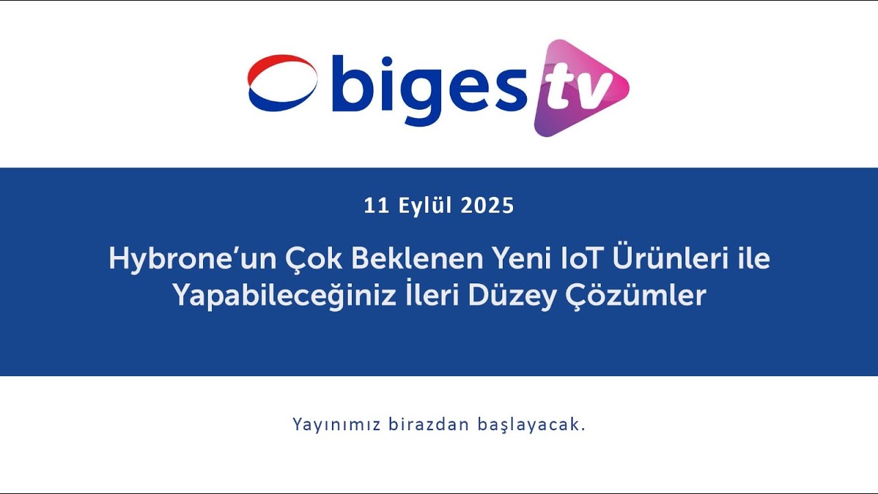 Hybrone Beklenen Yeni IoT Ürünlerini Yakından Tanıyalım - YouTube