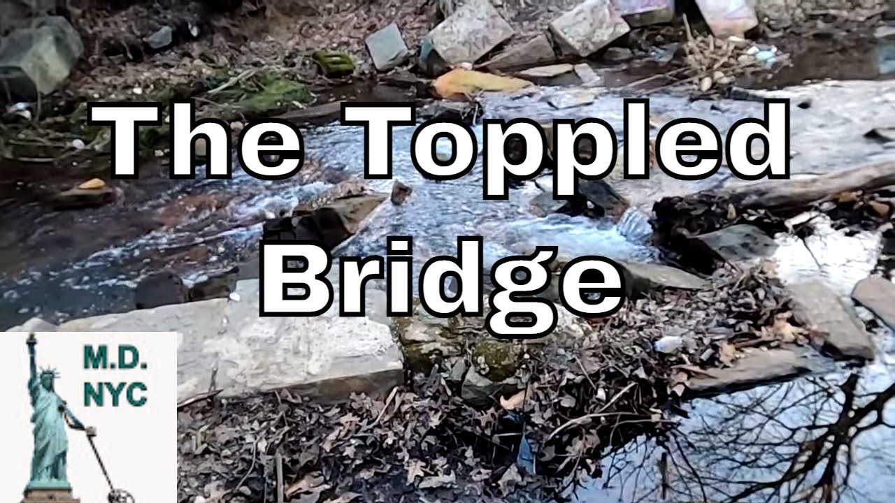 The Fallen Bridge Site: Metal Detecting NYC - YouTube