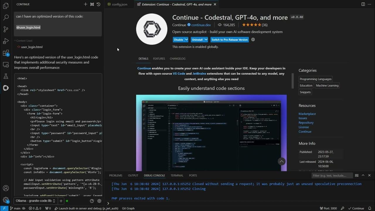 Boost Vs Code Coding With Ibm Granite Ai Helper Installation Guide Youtube