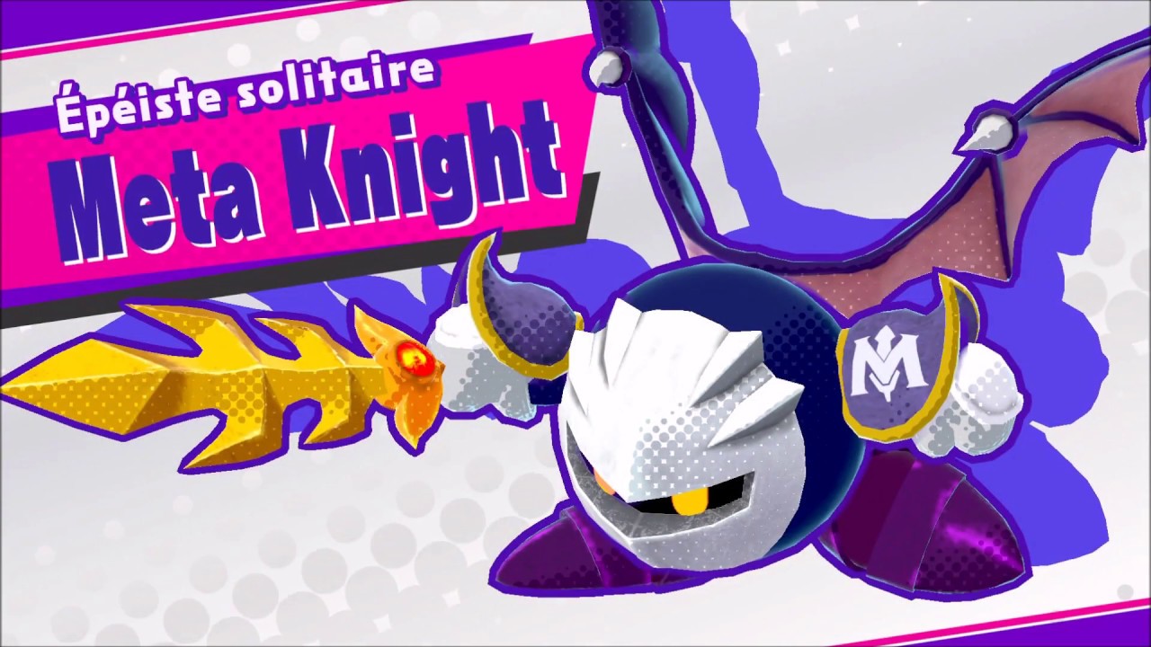 Kirby Star Allies : Boss Meta Knight - Preview 5/6 - YouTube