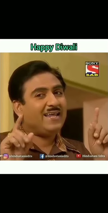 happy diwali music by Jethalal #jethalal #comdey #tmkoc - YouTube