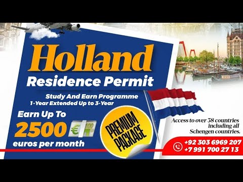 NETHERLANDS 🇳🇱 RESIDENCE PERMIT (MVV) | SCHENGEN VISA | NETHERLANDS ...