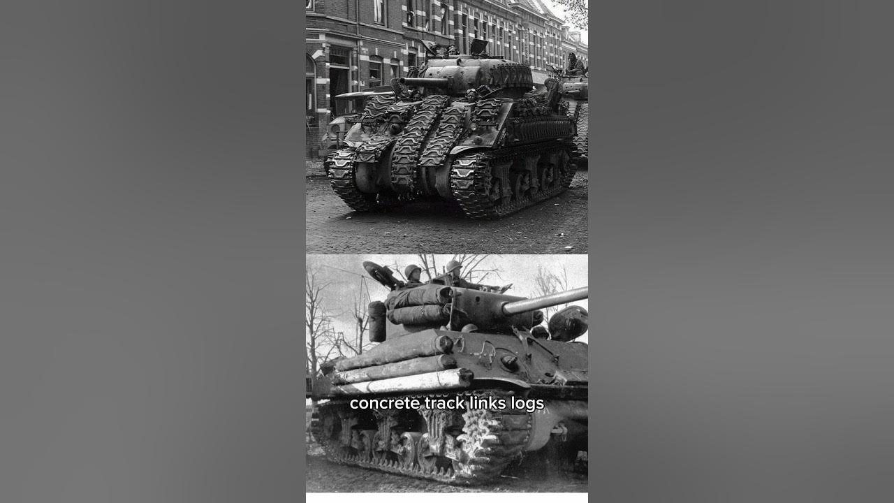 Improvised Armor on US WWII Tanks - YouTube