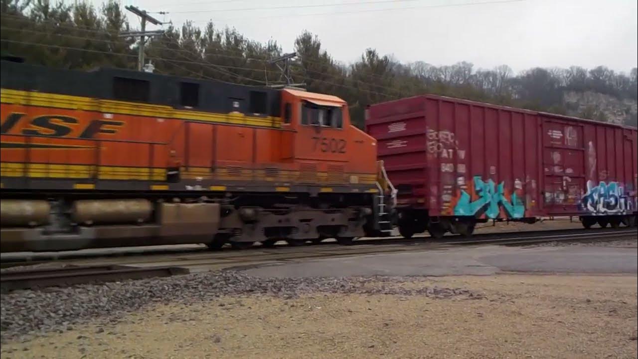 BNSF 5539 w/H-GALNTW 4/2/22 - YouTube