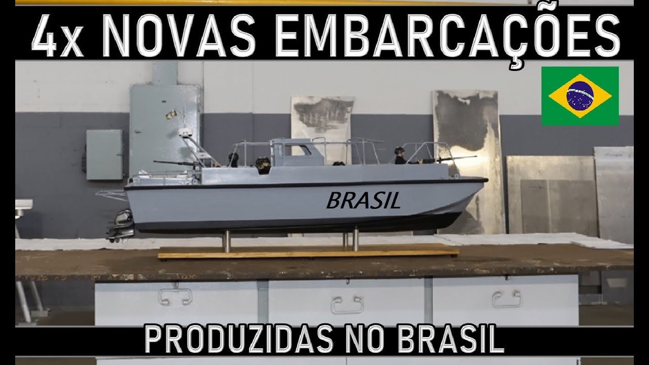 4x EMBARCAÇÕES pro BRASIL, produzidas em CASA! - YouTube