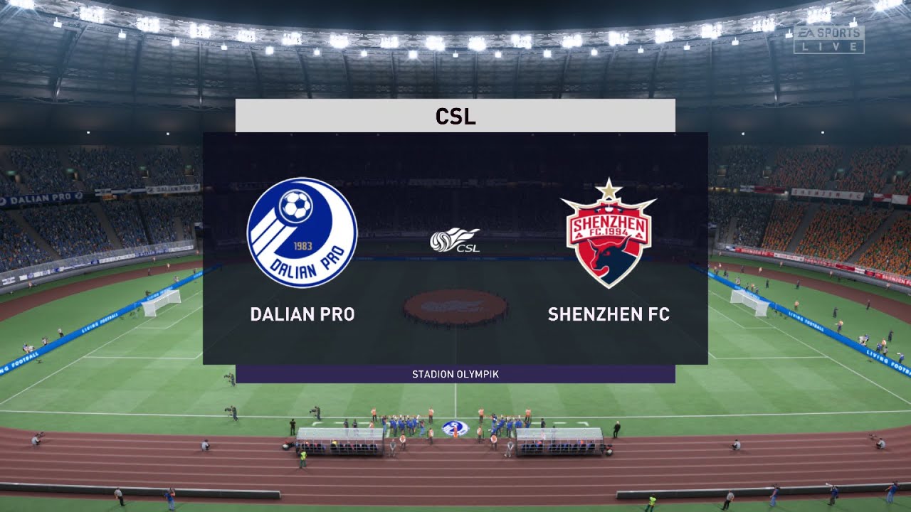 Dalian Pro vs Shenzhen FC | Chinese Super League (01/09/2022) | Fifa 22 ...