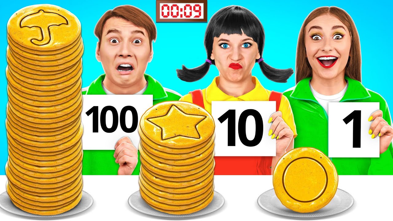 100 Слоев еды Челлендж #3 от Multi DO Challenge - YouTube