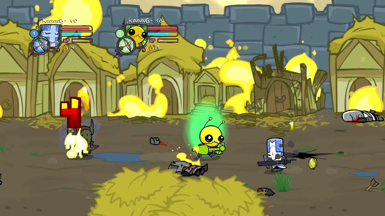 Castle Crashers gameplay #1 primeiro boss!!! - YouTube