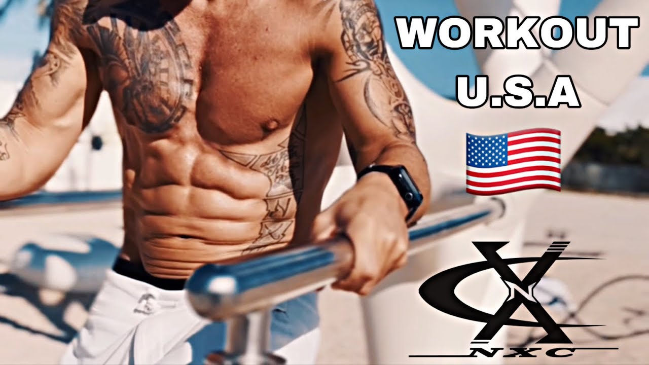 French coach workout in U.S.A - YouTube