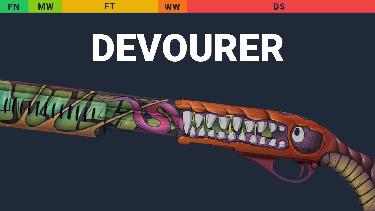 Sawed-Off Devourer - Skin Float And Wear Preview - YouTube
