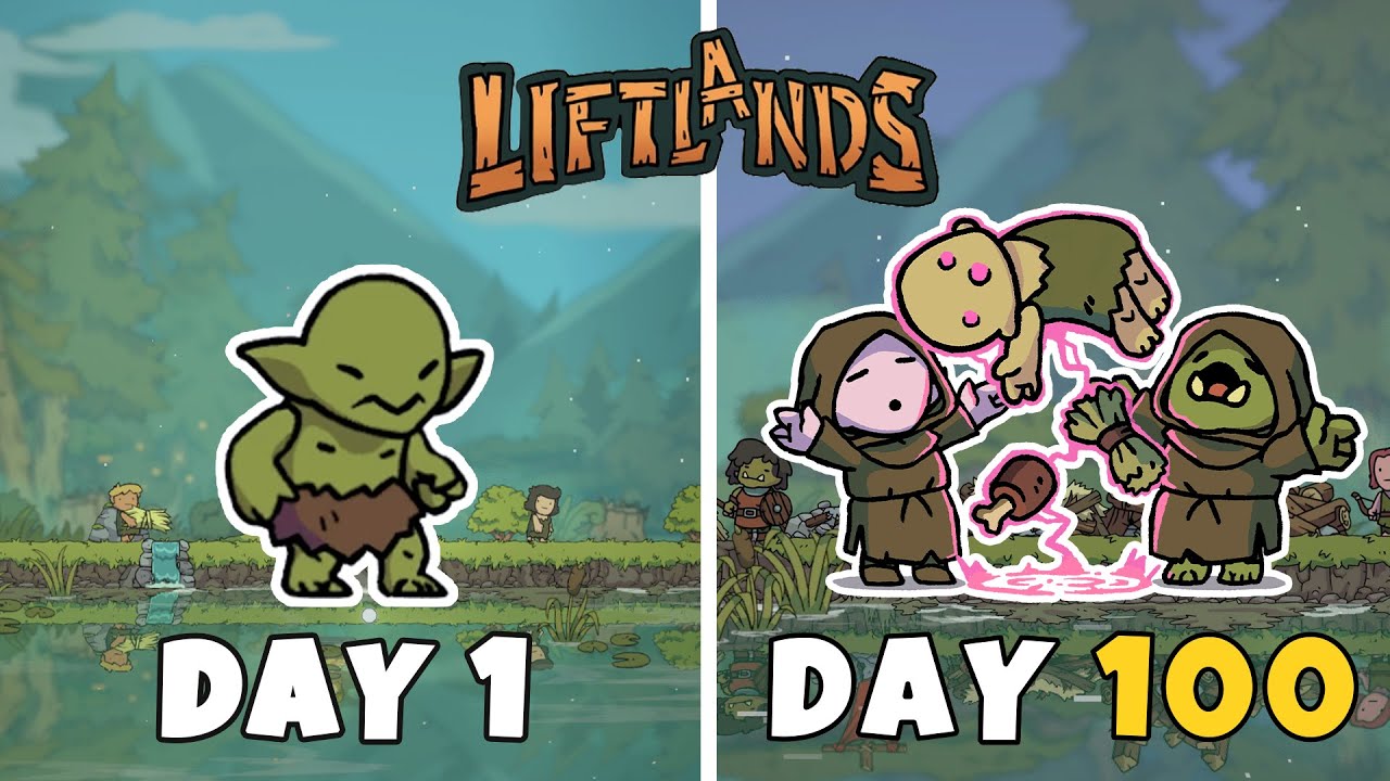 100 Ngày Hóa Thân Thành THẦN ĐẰNG Trong Thế Giới Liftlands - YouTube