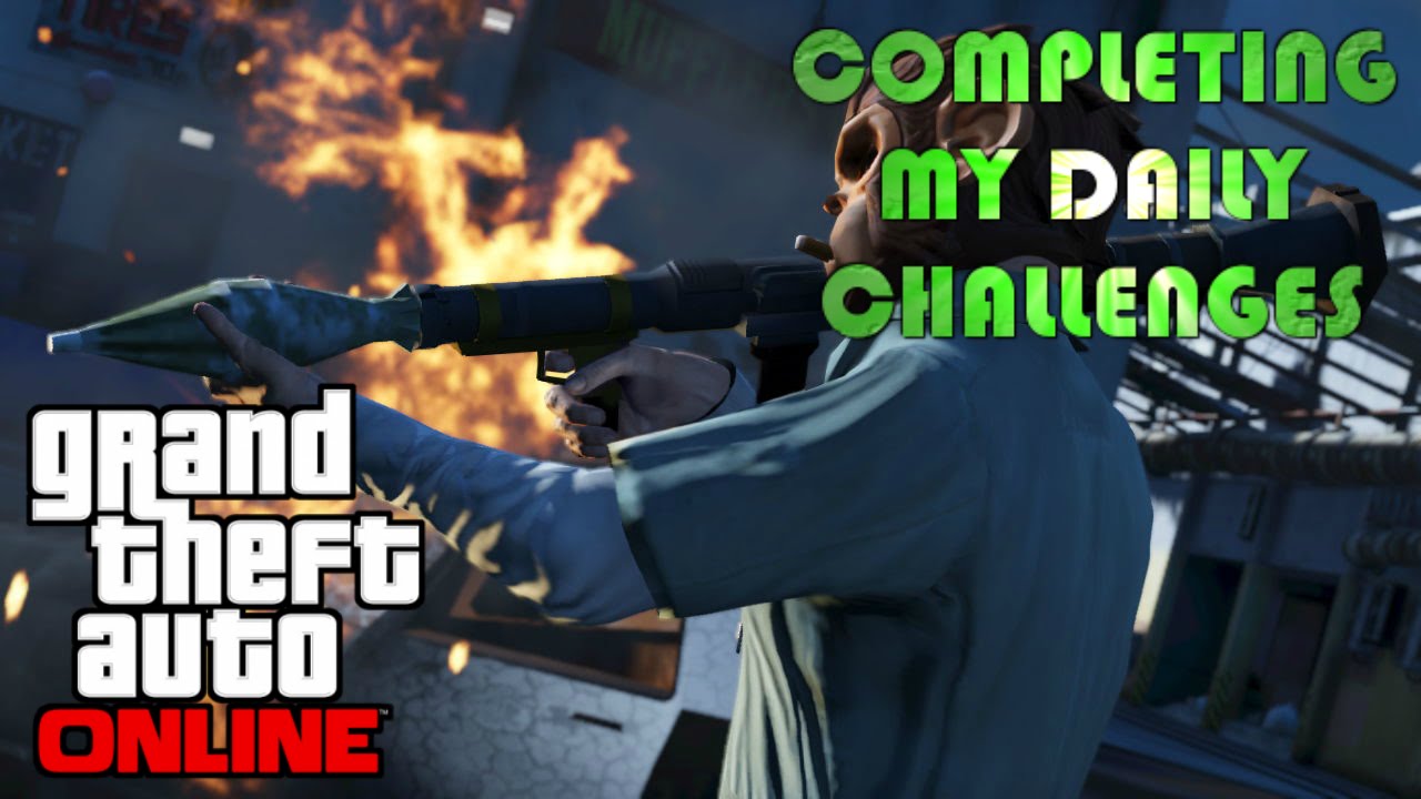 GTA 5 - Completing My Daily Challenge - YouTube