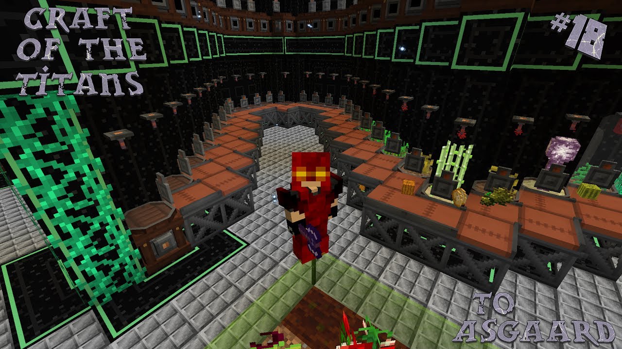 Minecraft - Craft of the Titans Lp Ep #18: Hydroponic Farming - YouTube