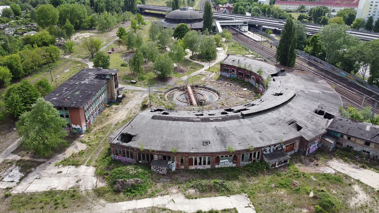 LostPlaces in Berlin - verlassen Rangierbahnof in Pankow - YouTube