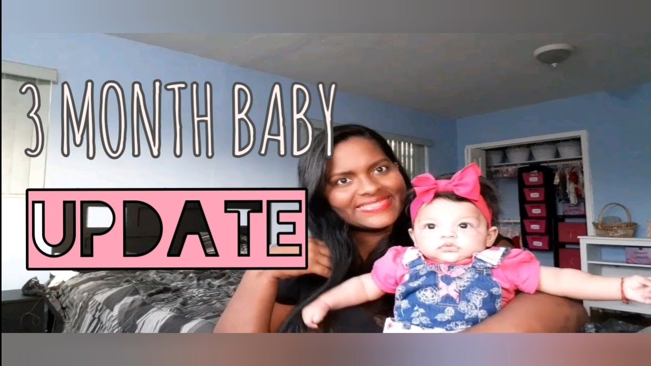 3 MONTHS BABY UPDATE | POSTPARTUM UPDATE | ROLLING OVER | 2020 - YouTube