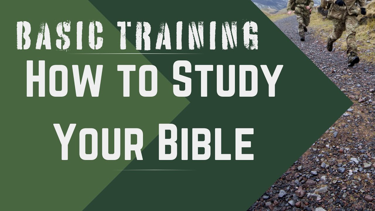 How to Study Your Bible - YouTube