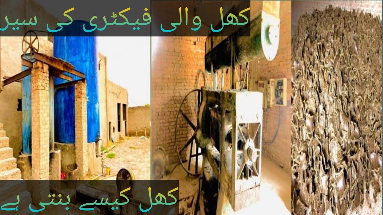 khal kaise banti hy | visit of animals food factory | self business ...