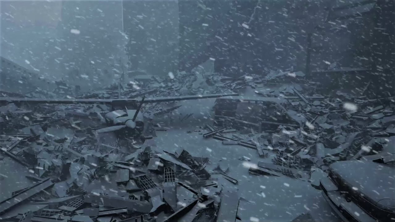 Nuclear winter snowstorm - YouTube