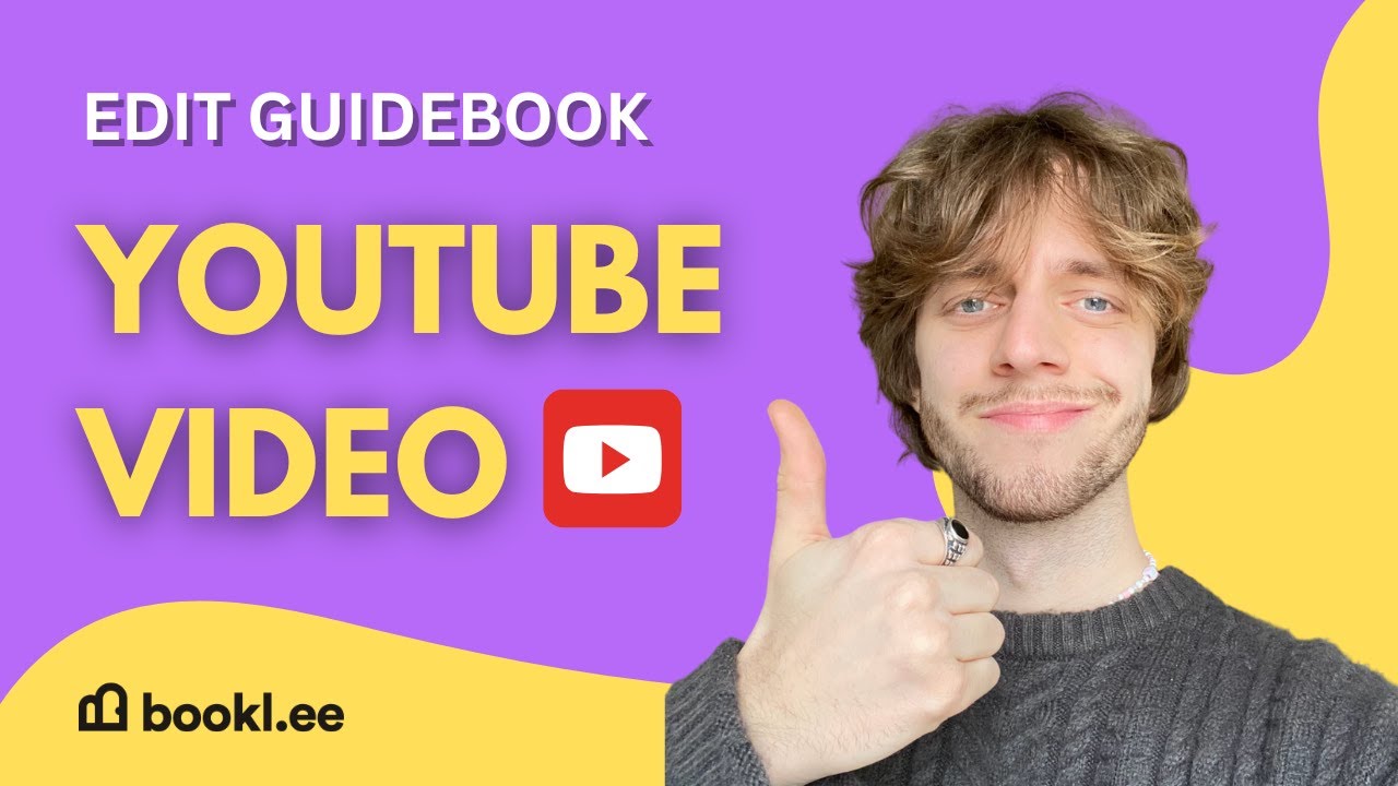 YouTube Video - How To Edit Booklee Airbnb Guidebook - YouTube