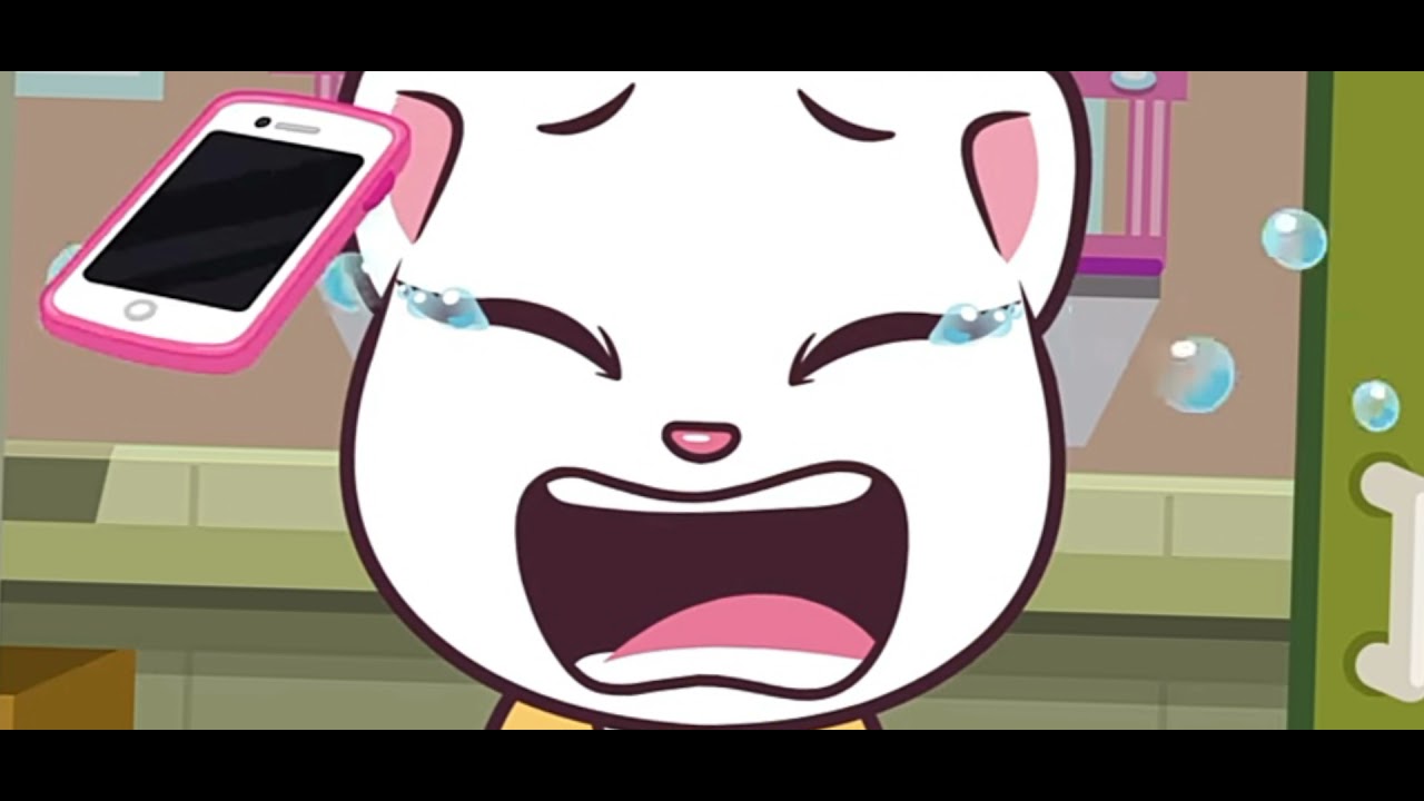 (My Talking Tom) 20009 Angela Crying 😭🔊 - YouTube