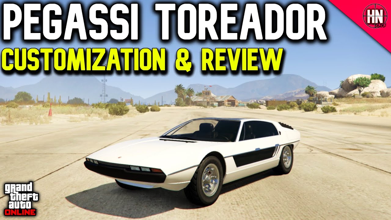Pegassi Toreador Customization & Review | GTA Online - YouTube