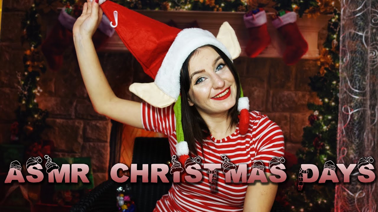 Monna ASMR 🎅Christmas Hat Collection 🎅 Scratching Textil - YouTube