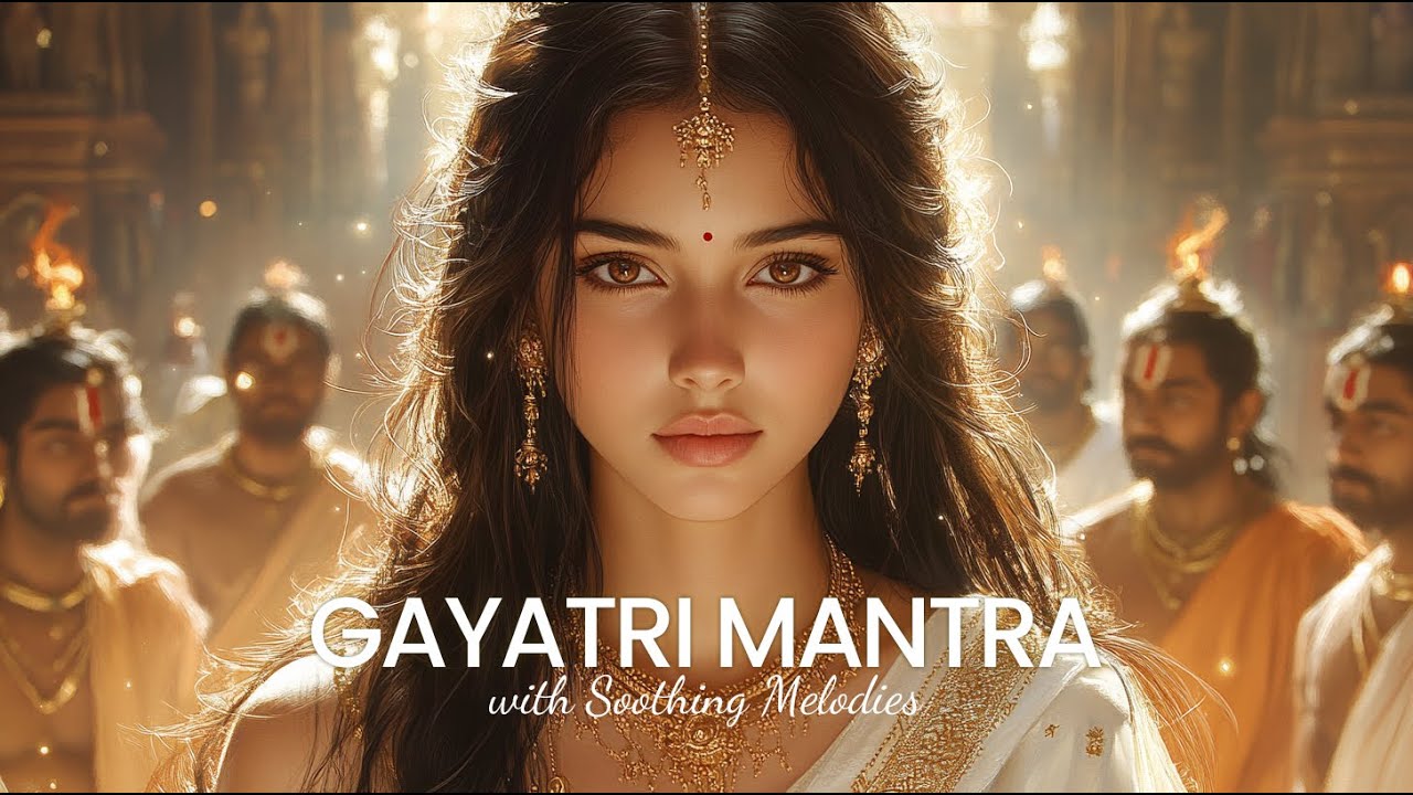 ☀️108 TIMES: Soulful Serenity🙏 Gayatri Mantra for Spiritual Energy ...