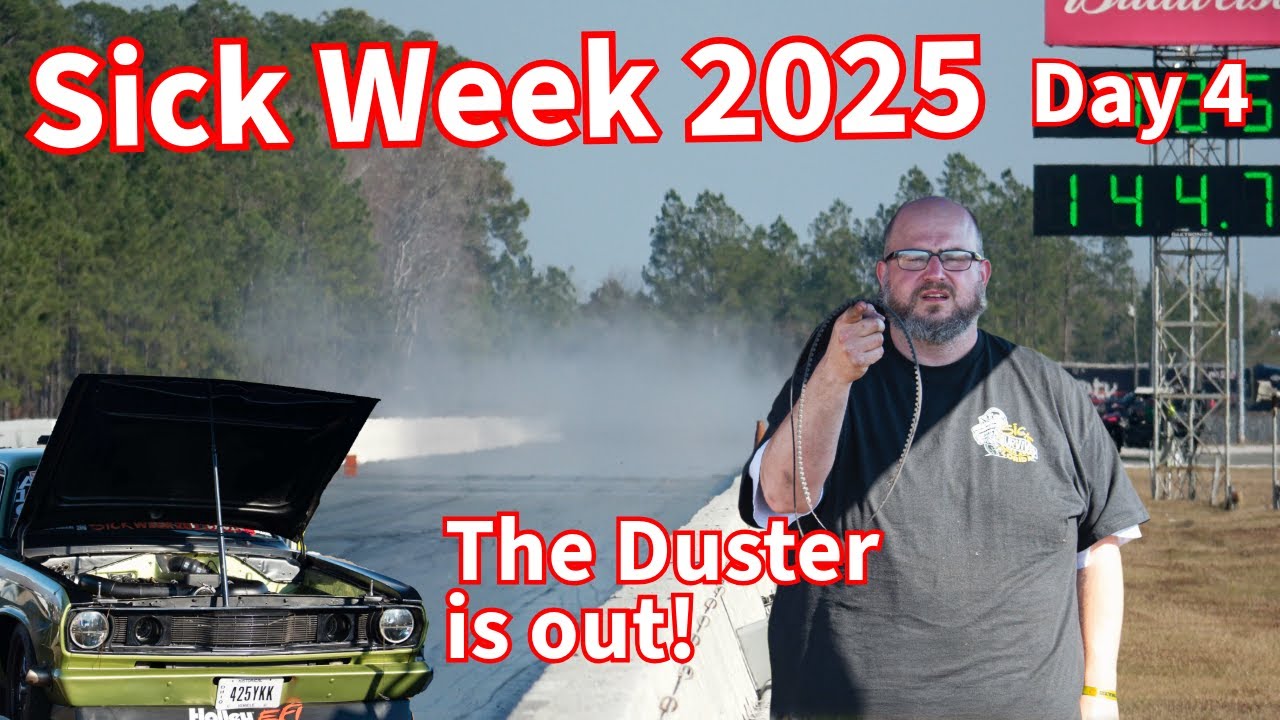 The Duster is hurt + Hemi Fox goes low 7.30s - Sick Week 2025 Day 4 ...