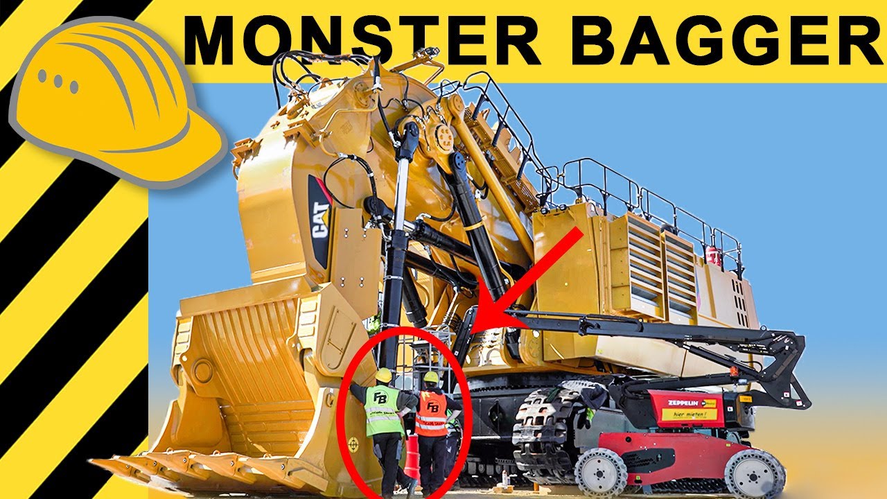 300 TONNEN in 30 TAGEN! SO WIRD DER CAT 6030 MONSTER BAGGER AUFGEBAUT ...