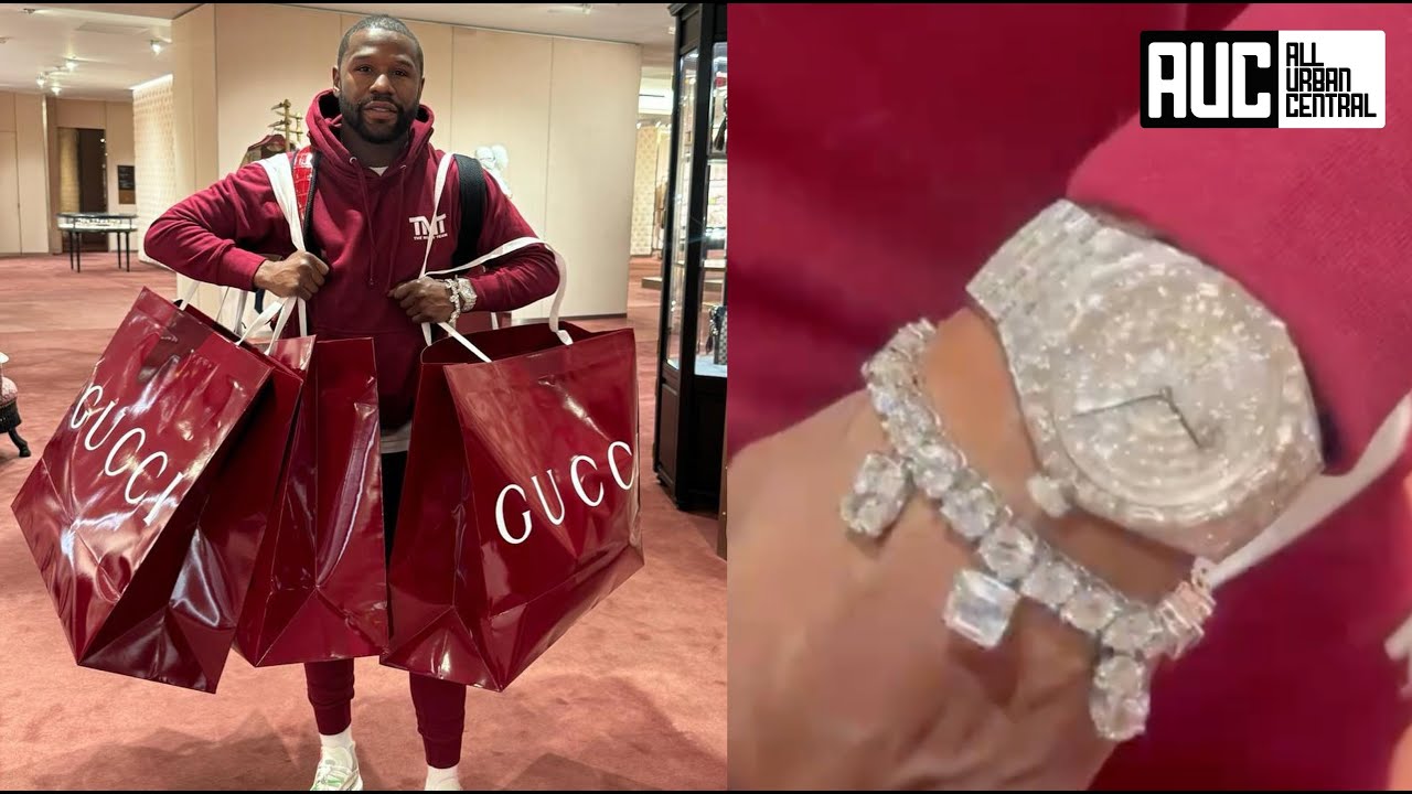 Floyd Mayweather Unloads His Bank Account For Gucci Shopping Spree ...
