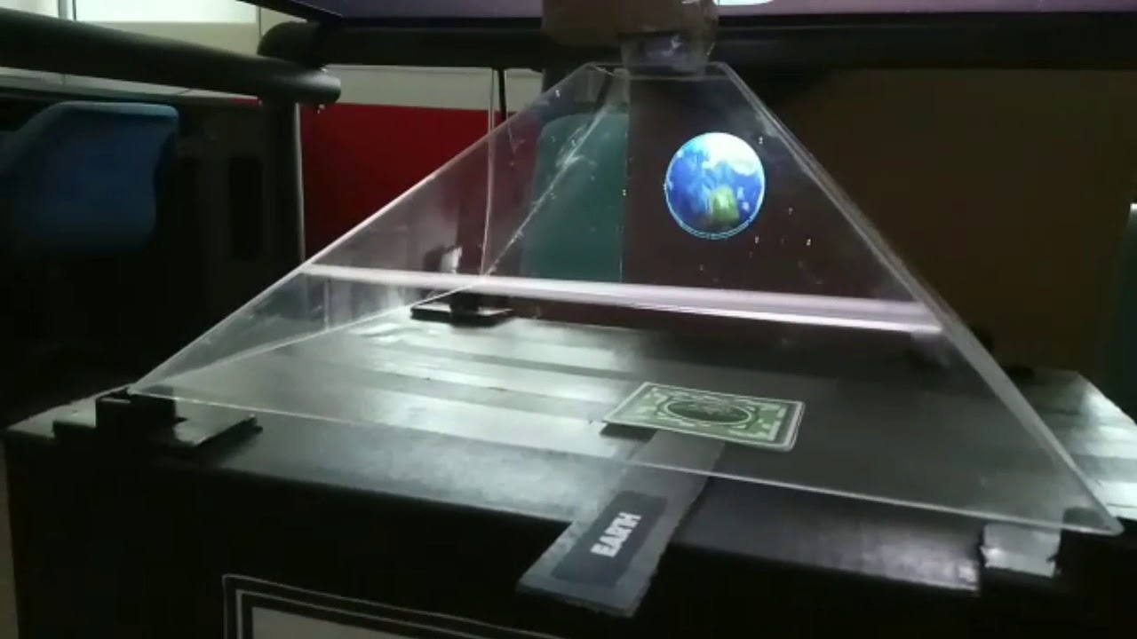 Interactive Holographic Application - YouTube