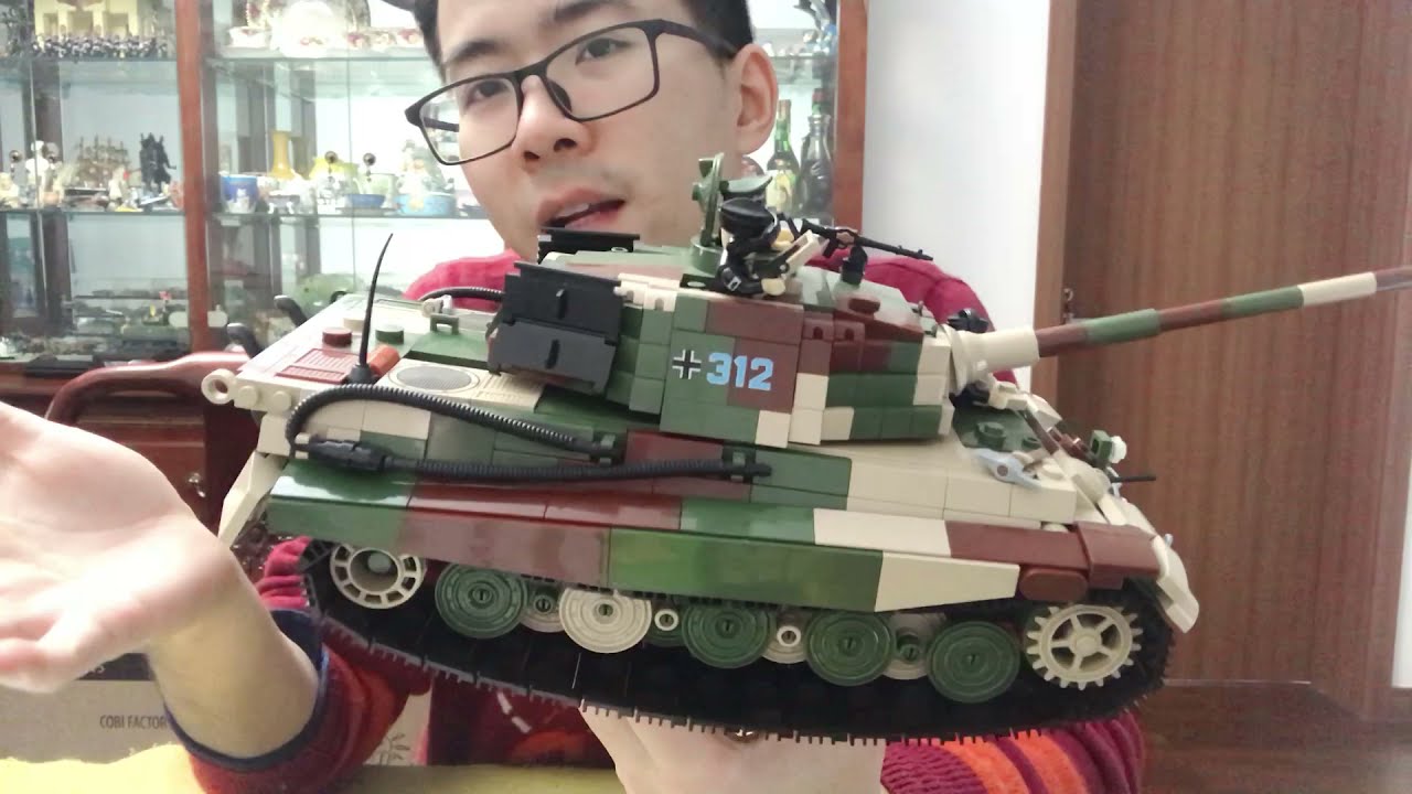 Cobi 2539 King Tiger Limited Edition Chinese Review - YouTube