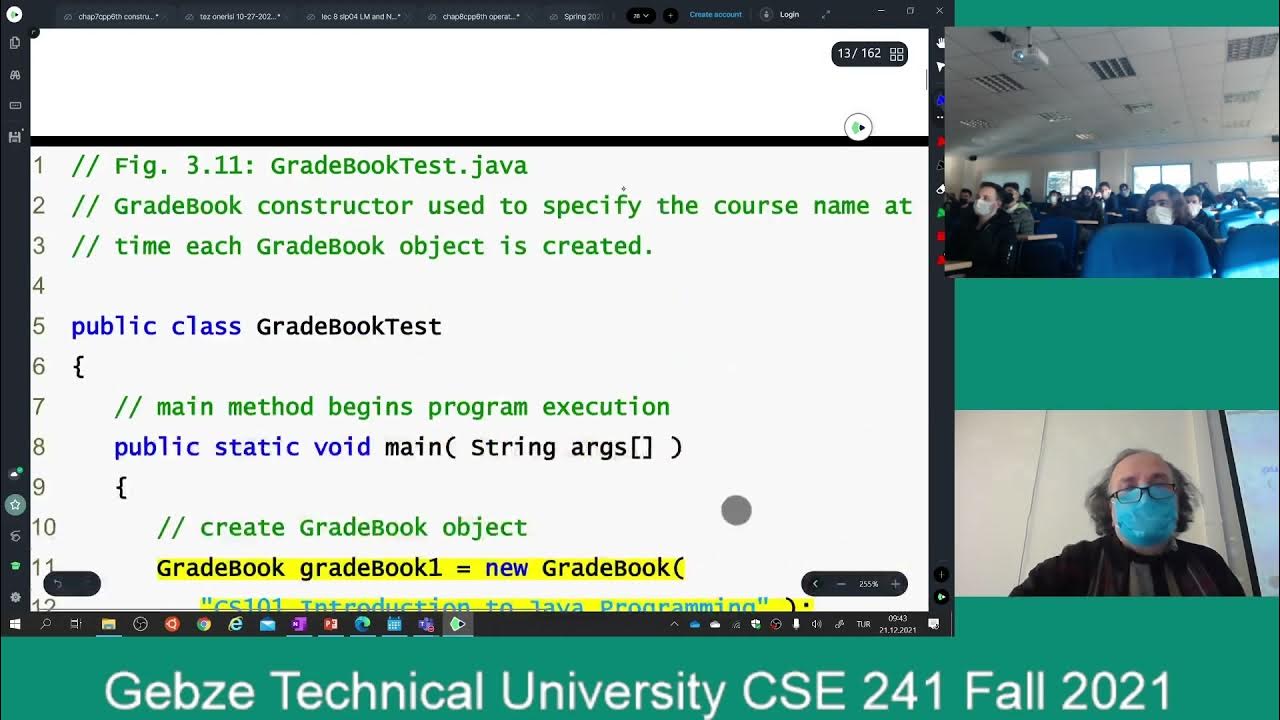 CSE 241 Fall 2021 Dec 21 - YouTube