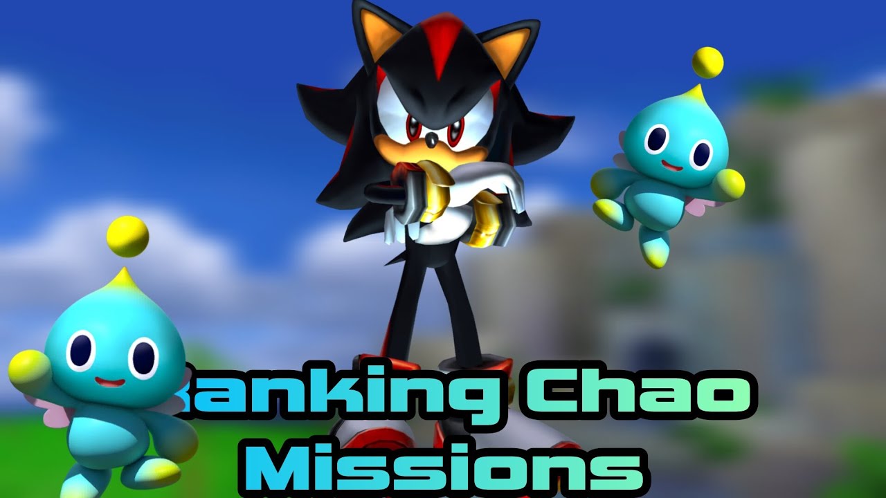 Ranking all of Shadow's Chao Missions in Sonic Adventure 2! - YouTube